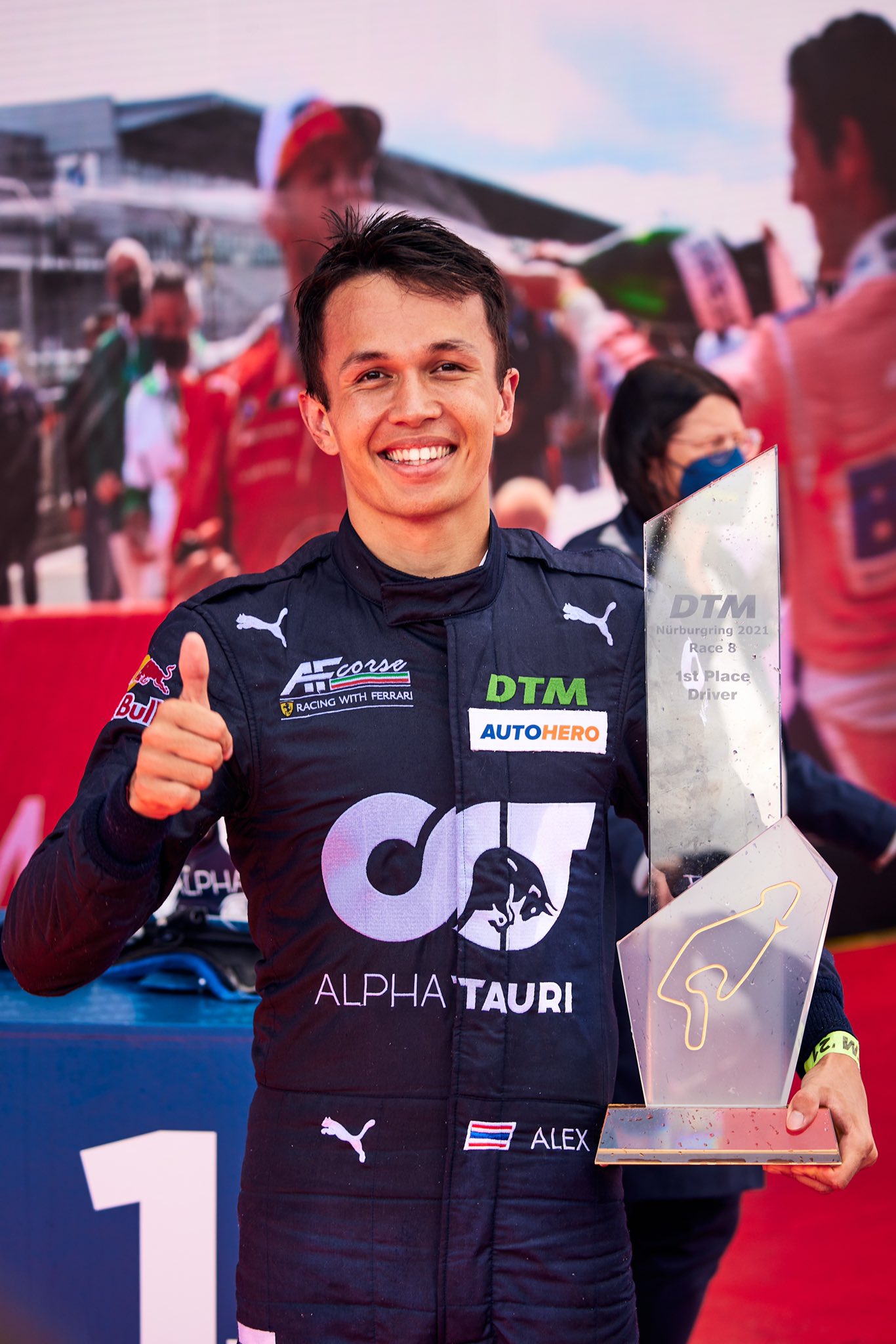 Alexander Albon's Triumph at the Nürburgring