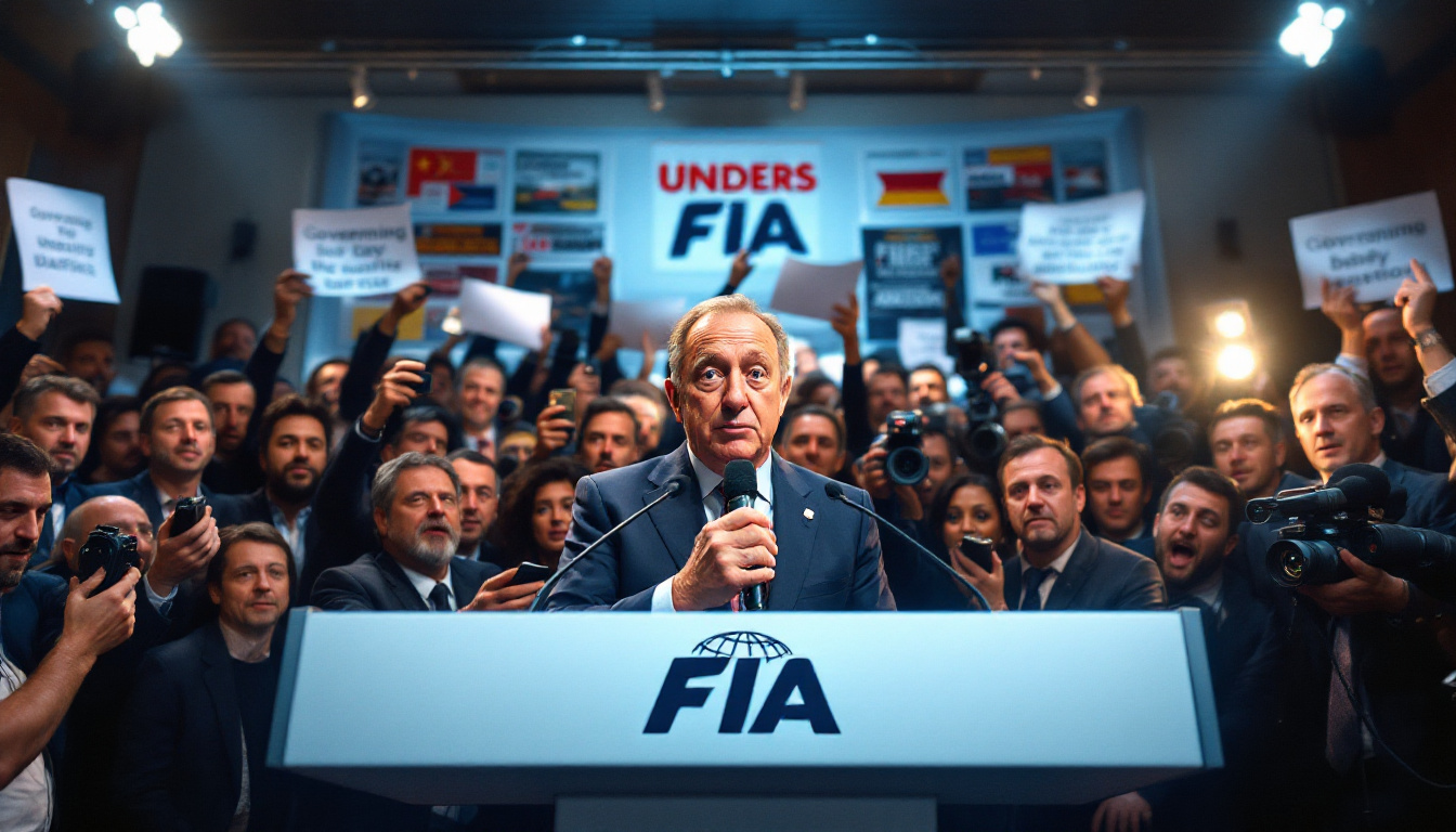 FIA President Faces Legal Threats Amid Governance Crisis