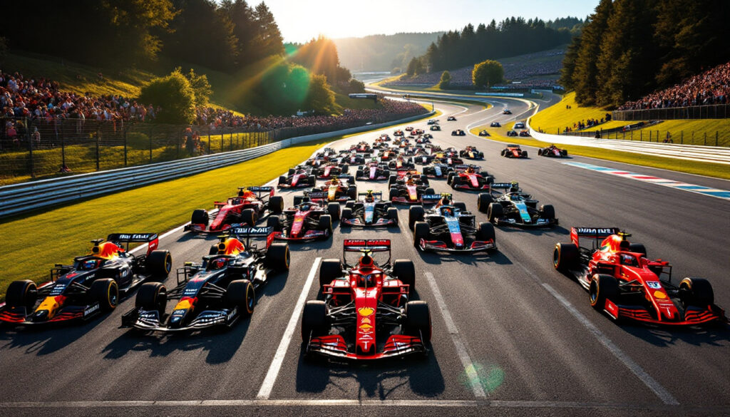 Belgian grand prix: a thrilling showdown on the track