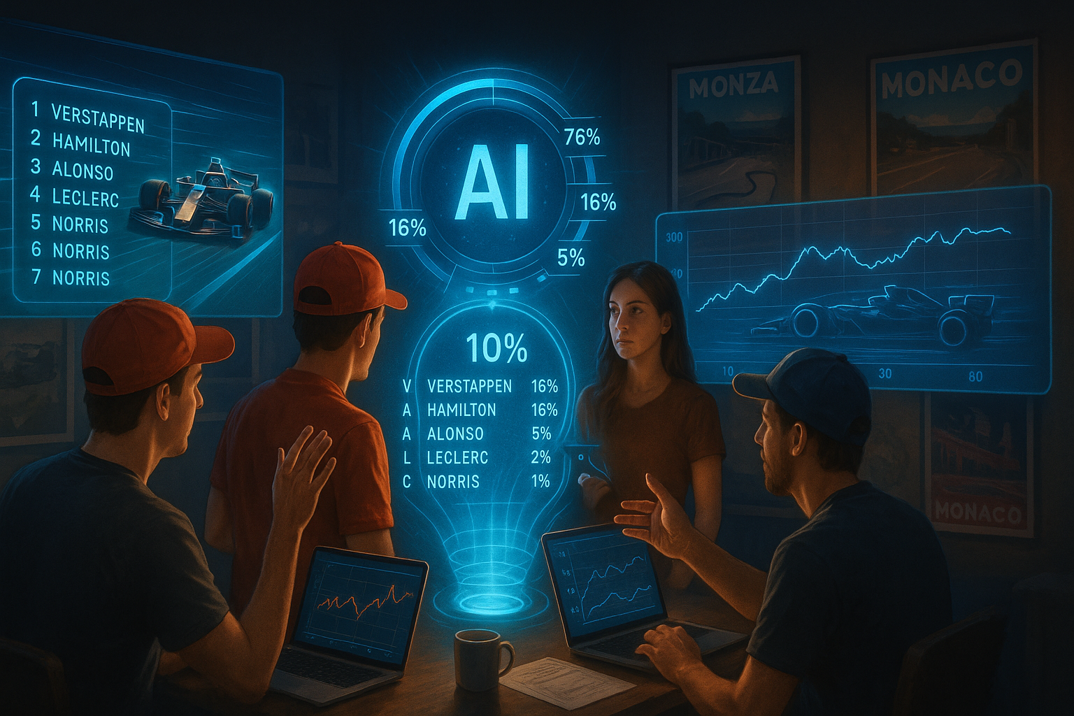 F1 fans are using AI to predict race results (and it’s getting scary accurate) - FormulaNerds