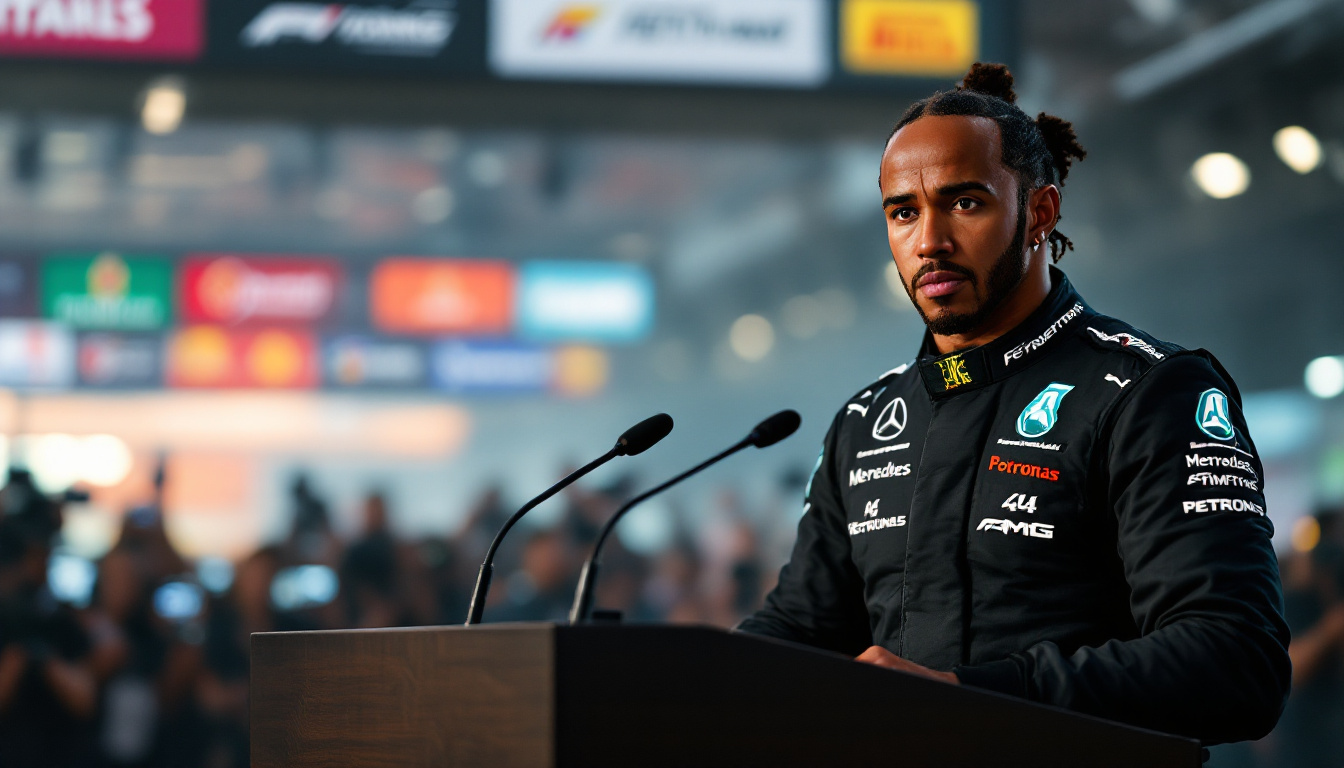 Lewis Hamilton challenges the future of F1: 'This isn't the right direction