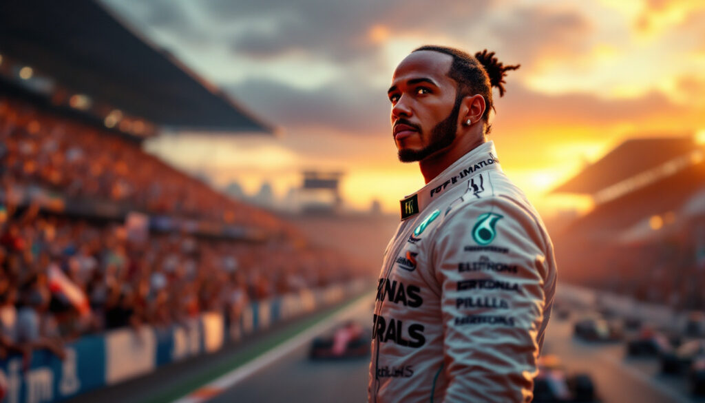 Lewis Hamilton's unwavering fighting spirit: no backing down
