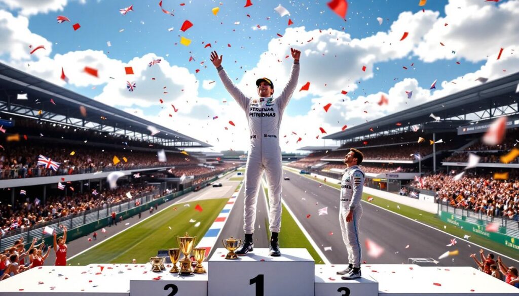How chaos influenced the British GP podium: a review