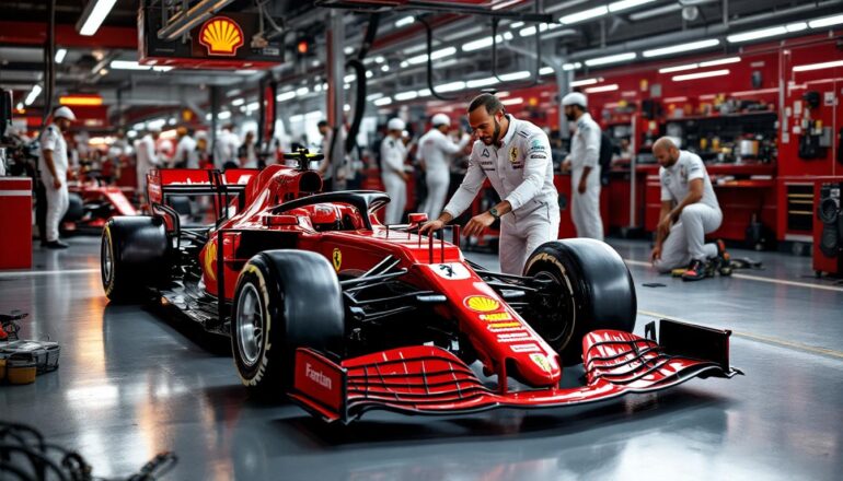 Hamilton's struggle with Ferrari's intricate F1 engineering