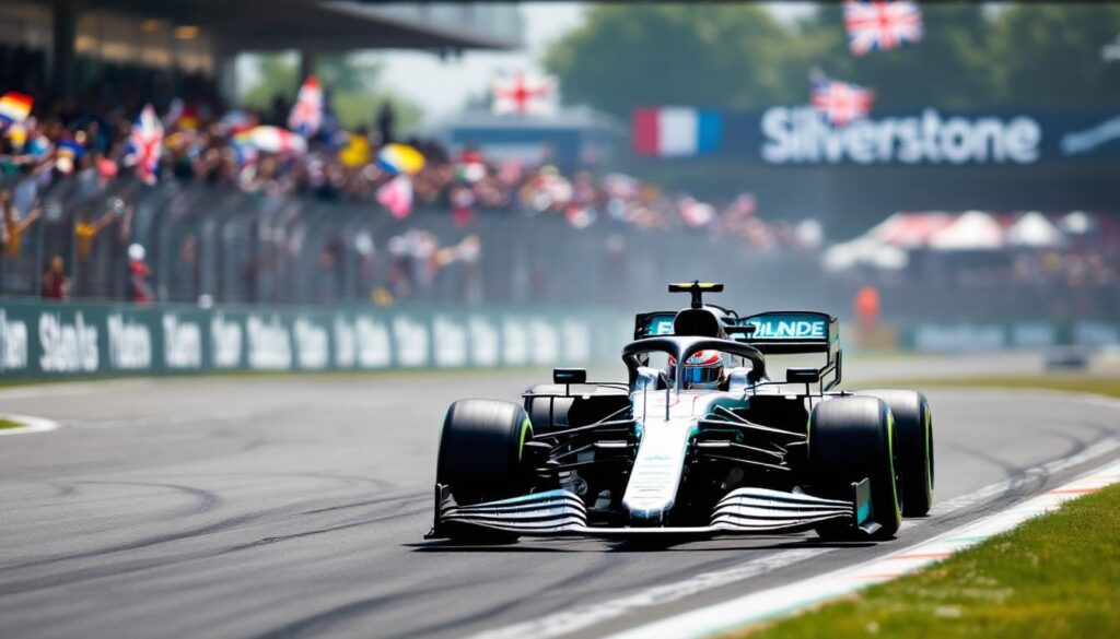 Hamilton dazzles in Silverstone's first practice session