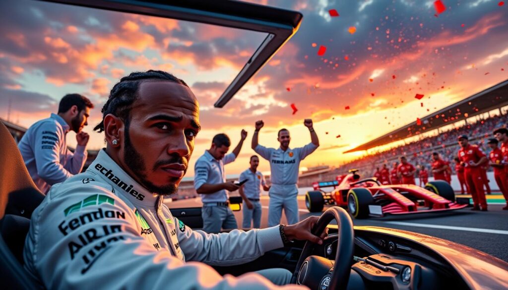 how hamilton’s on-track woes could boost ferrari’s business fortunes