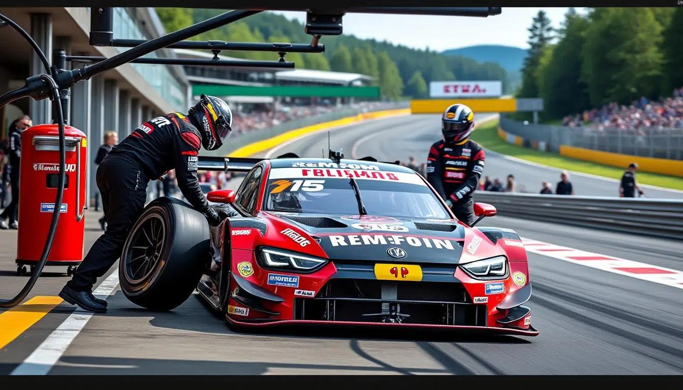 rast's pitstop scare: how a near mishap shaped nurburgring dtm win