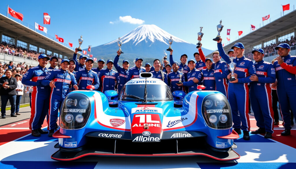 Alpine Secures First LMDh Win in Thrilling WEC Fuji Showdown