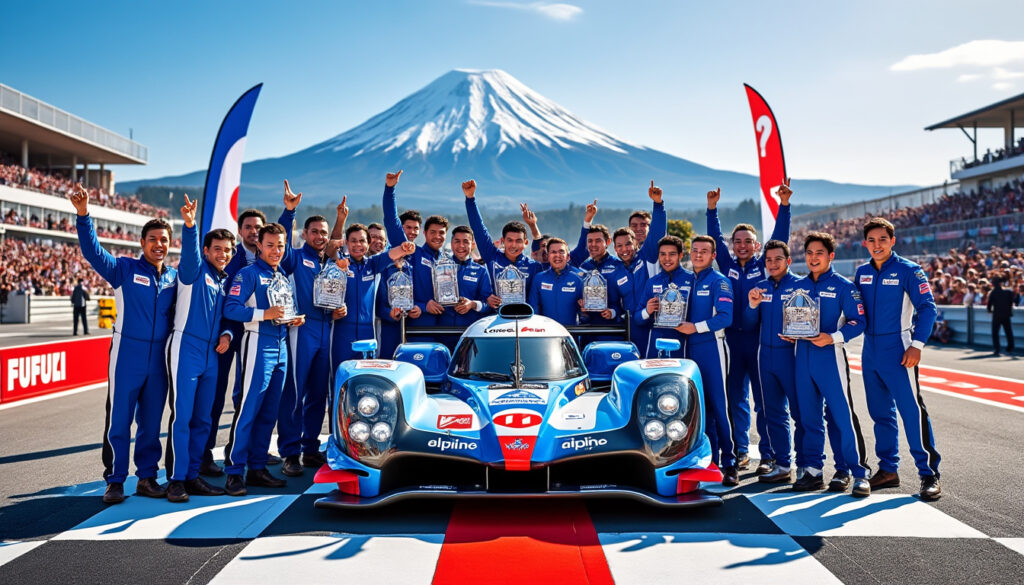 Alpine Secures First LMDh Win in Thrilling WEC Fuji Showdown
