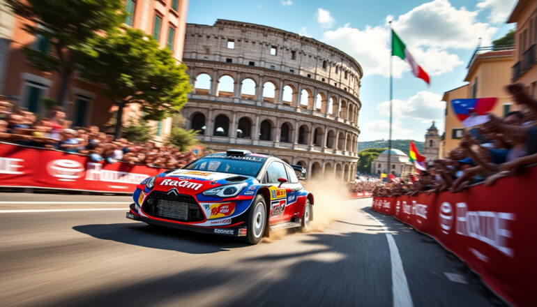 WRC Rally Italy: Rome Gears Up to Replace Sardinia in 2027