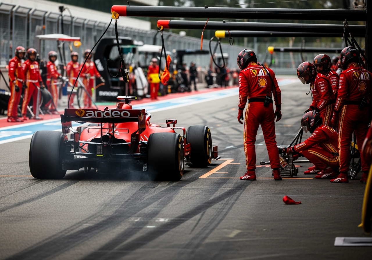 The fastest pit stops that were recorded in F1