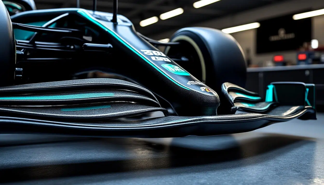 Mercedes Reveals Cutting-Edge F1 2026 Front Wing Design