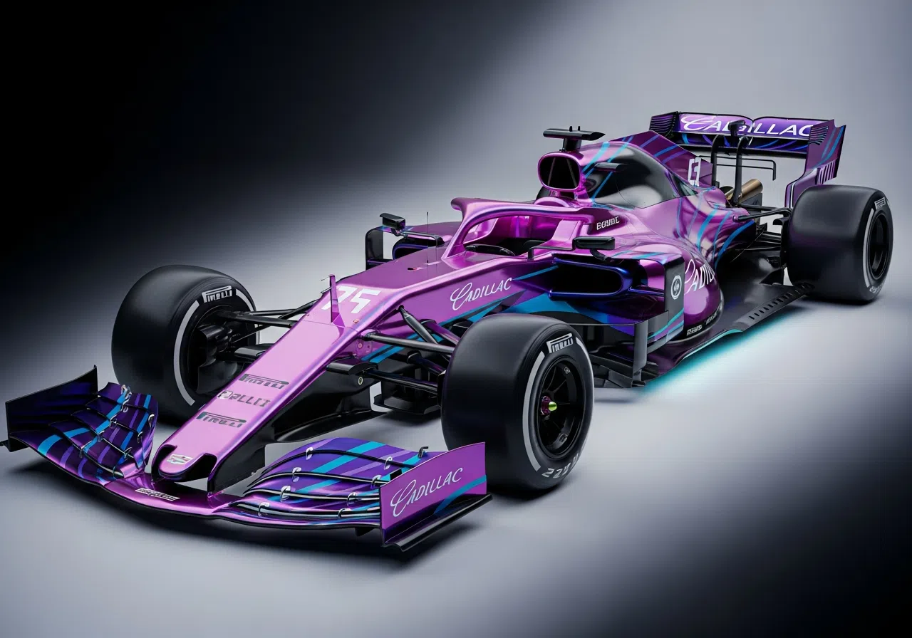 Your first look at the Cadillac F1 livery is coming in February ...