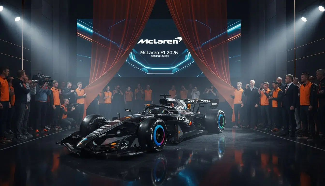 McLaren unveils striking 2026 F1 car